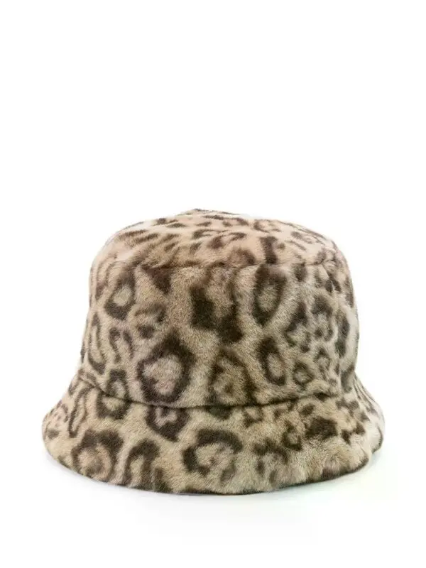 Apparis Amara Leopard-print Bucket Hat - Neutrals