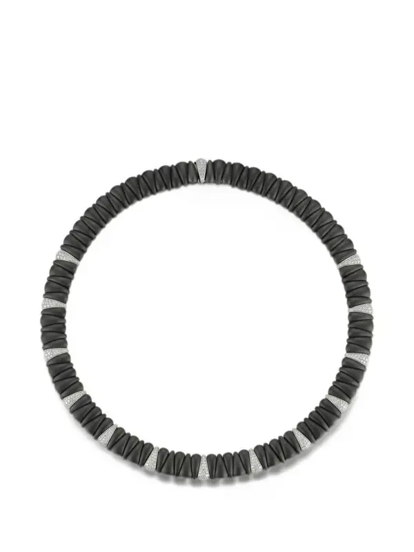 Roberto Demeglio Extra Small Artiglio Diamond Necklace - Silver
