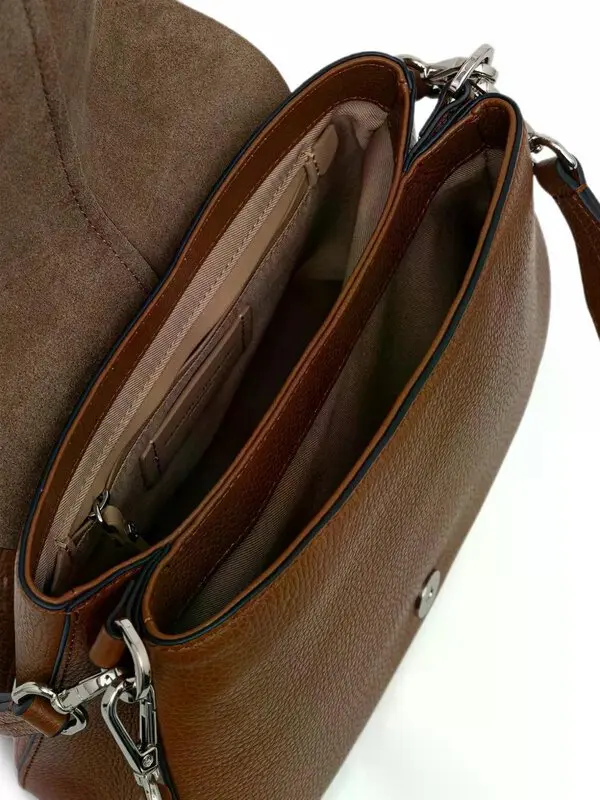 GIANNI CHIARINI Medium Helena Grained-leather Tote Bag