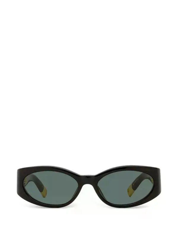 Jacquemus Oval Sunglasses - Black