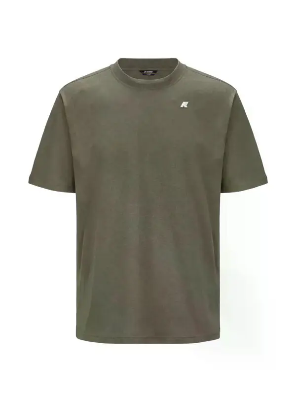 K-WAY Solo Logo-patch Crew-neck T-shirt