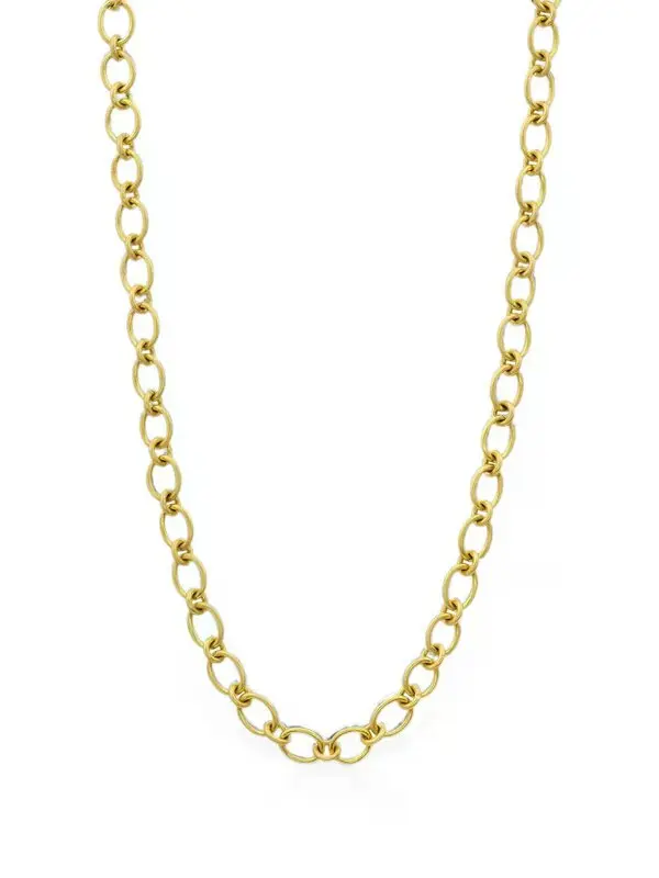 LEIGH MAXWELL 18k Yellow Diamond Heart Pendant Necklace - Gold