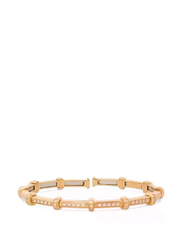 Sidney Garber Spring Diamond Bracelet