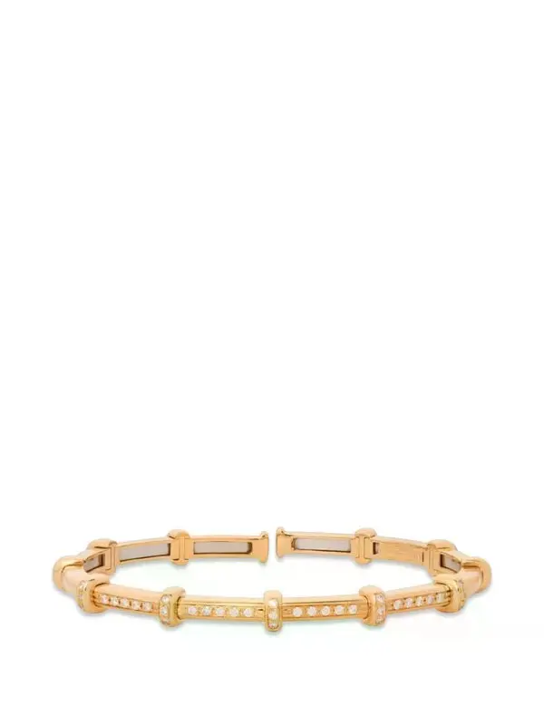 Sidney Garber Spring Diamond Bracelet - Gold