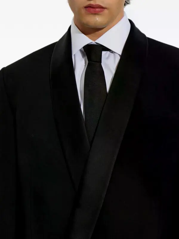 Moschino Logo-embroidered Silk Tie