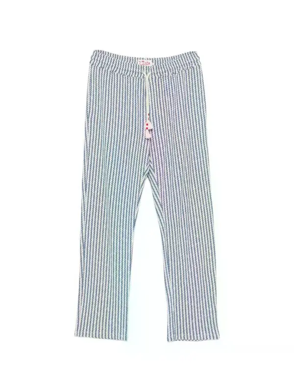 MC2 SAINT BARTH Calais Crochet Drawstring Trousers