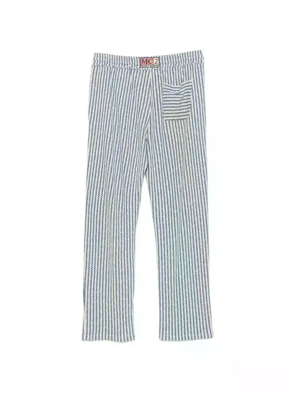 MC2 SAINT BARTH Calais Crochet Drawstring Trousers