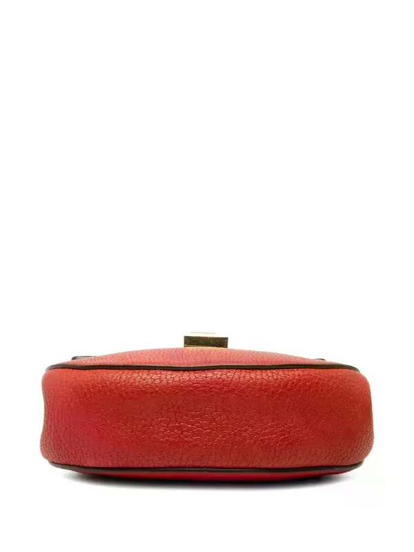 Chloé Drew Small Leather Bag - Red