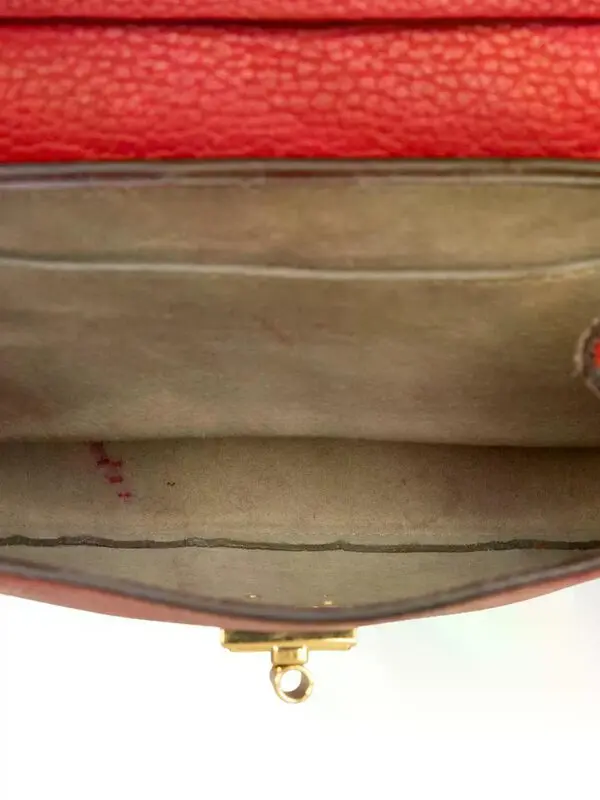 Chloé Drew Small Leather Bag - Red