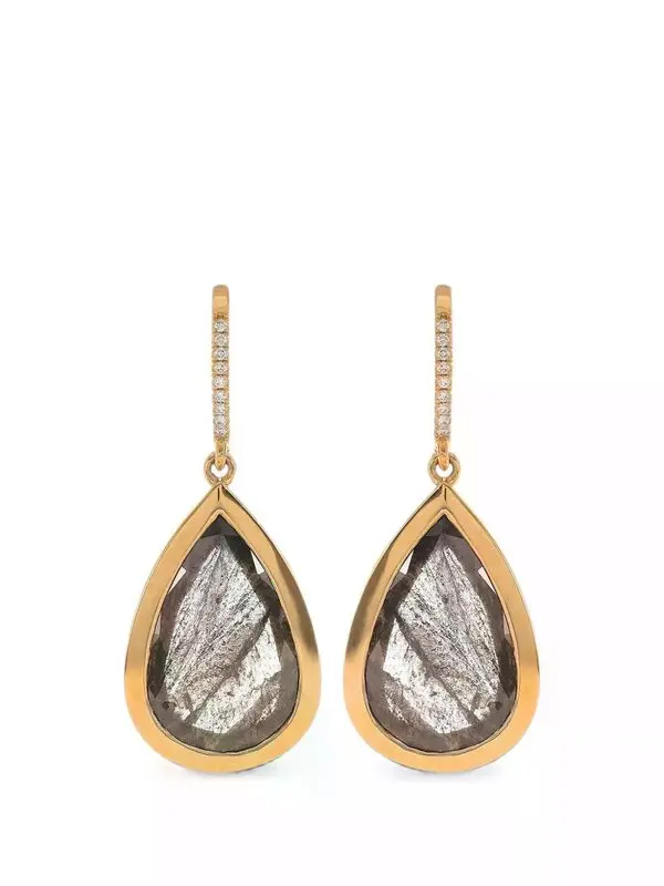 WITH LOVE Diamond Drop Earrings