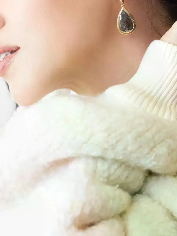 WITH LOVE Diamond Drop Earrings