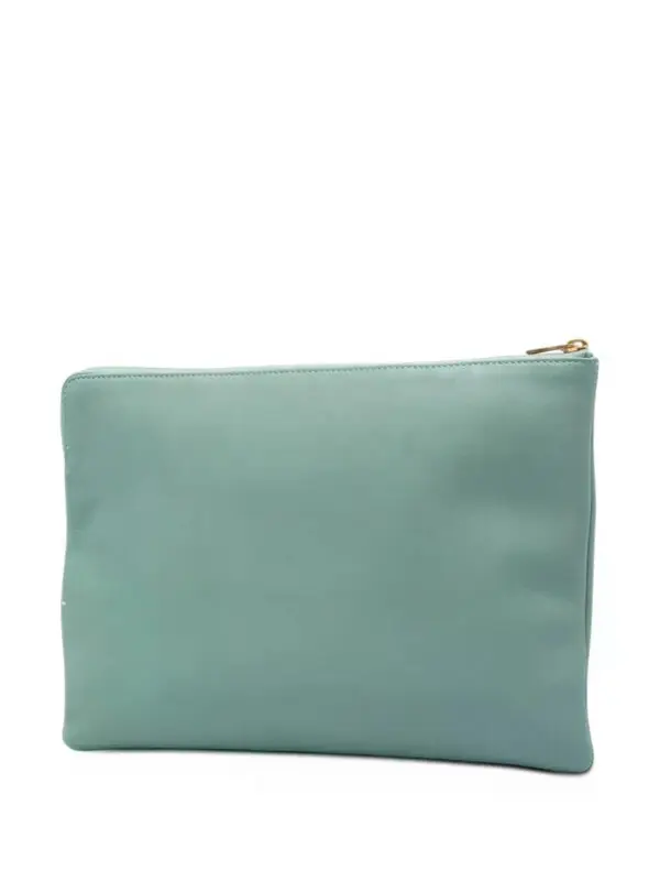 Celine 2018 Lambskin Solo Clutch Bag