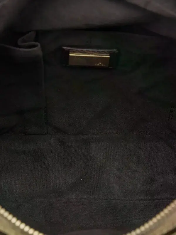 Fendi 2000-2010 Zucchino Canvas Crossbody Bag