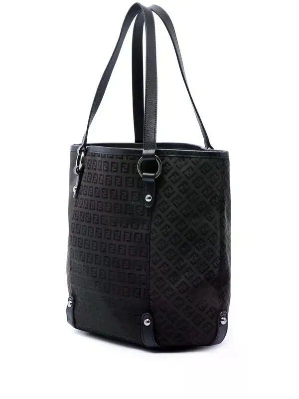 Fendi 2000-2010 Zucchino Canvas Tote Bag