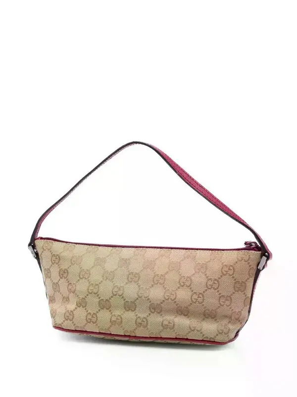 Gucci 2000-2015 Gg Canvas Boat Shoulder Bag