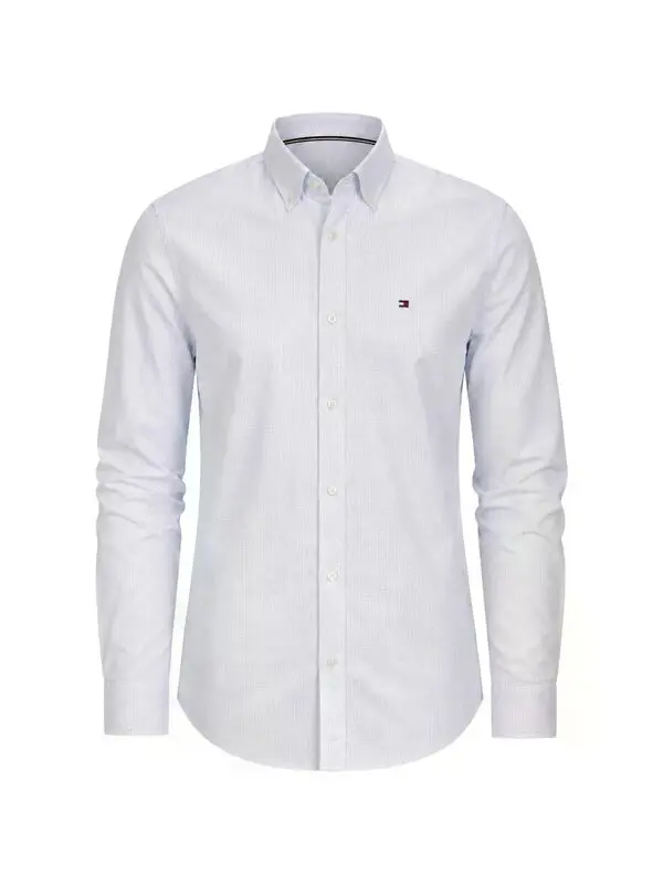 Tommy Hilfiger Embroidered-logo Button-down Shirt