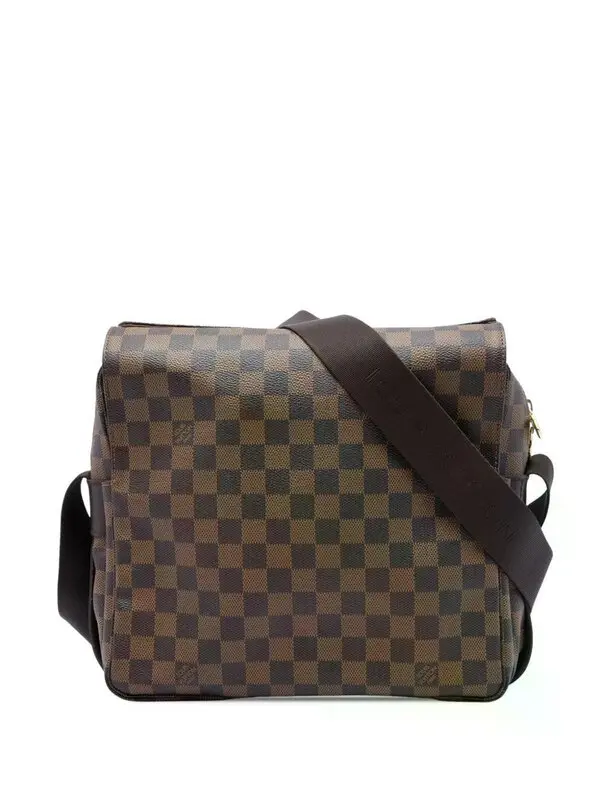 LOUIS VUITTON 2007 Damier Ebene Naviglio Crossbody Bag