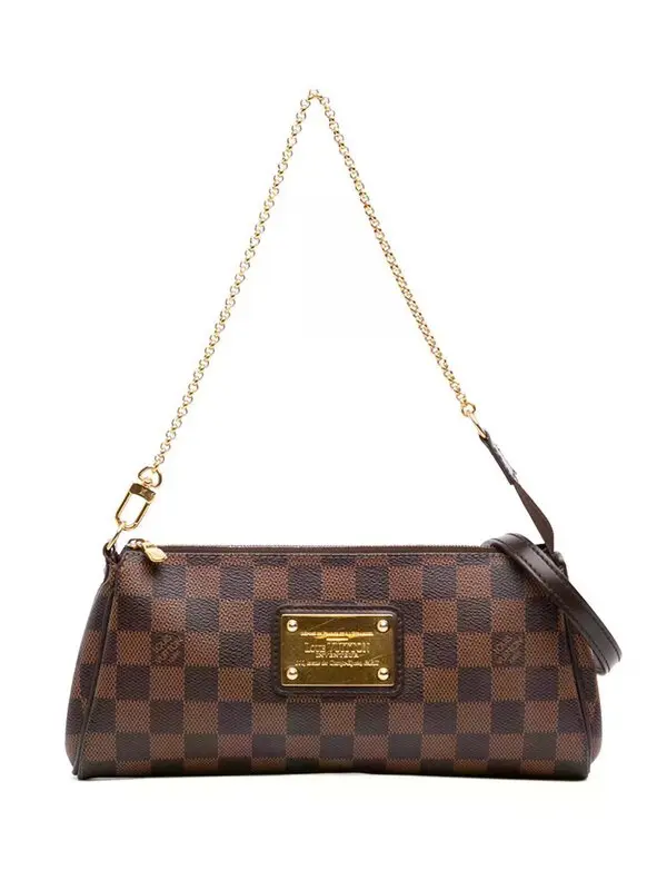 LOUIS VUITTON 2011 Damier Ebene Eva Satchel