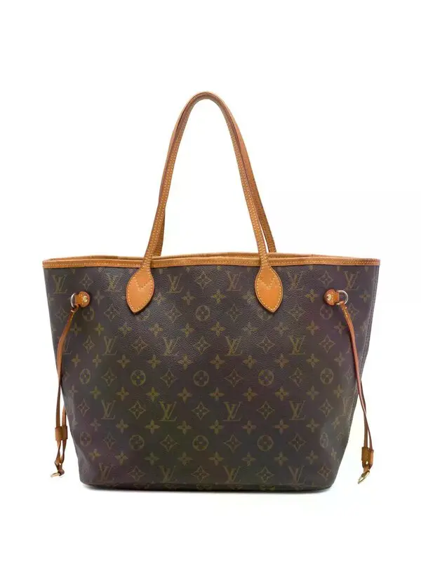 LOUIS VUITTON 2009 Monogram Neverfull Mm Tote Bag
