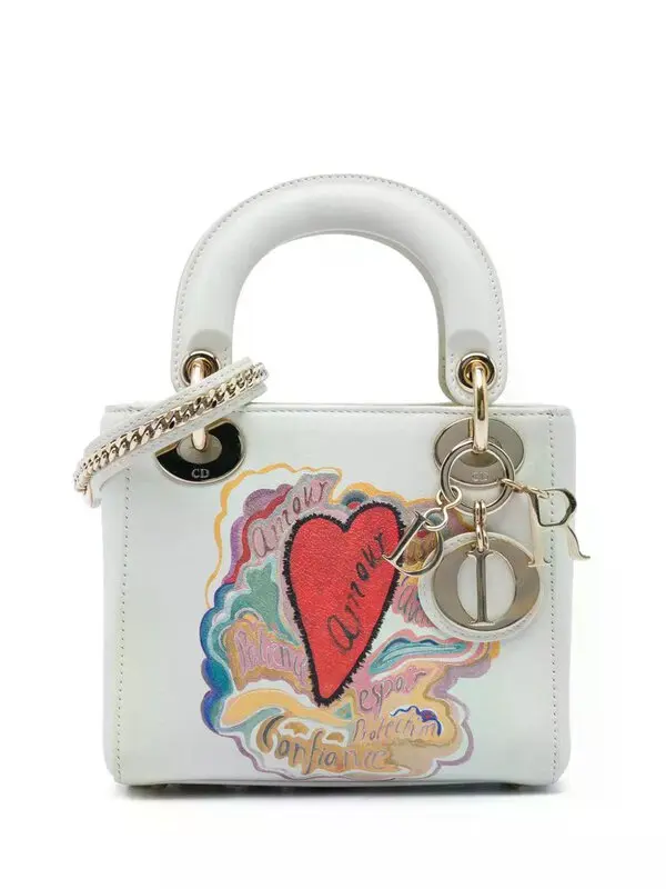 Dior Lady Satchel - White