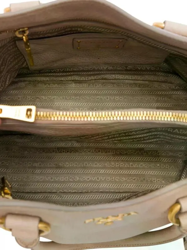 Prada 2010-2026 Vitello Phenix Open Convertible Tote Satchel