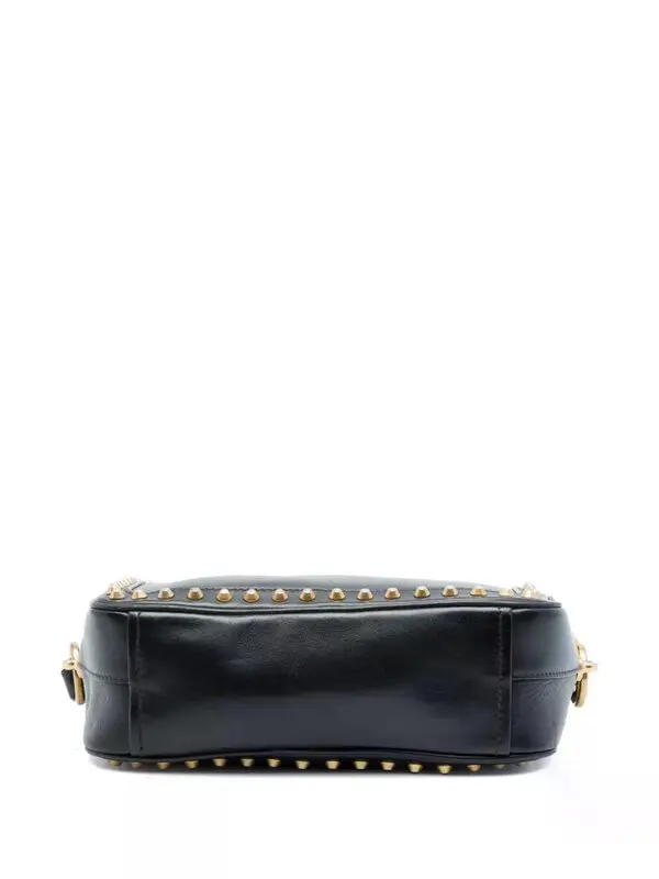 Prada 2010-2026 City Calf Studded Camera Bag Crossbody Bag