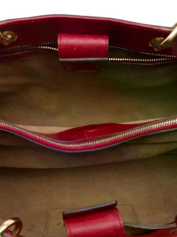 Gucci Gg Supreme Tian Bamboo Shopper Satchel - Neutrals