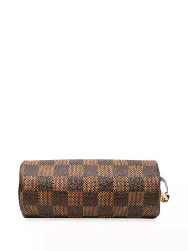 LOUIS VUITTON 1990-2020 Damier Ebene Papillon Pochette Handbag