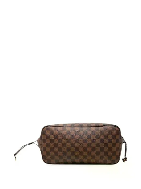 LOUIS VUITTON 2000-2026 Damier Ebene Neverfull Mm Tote Bag - Brown