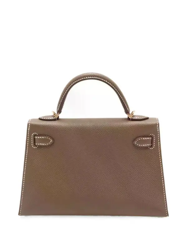Hermès Mini Kelly Sellier Ii 20 Satchel - Brown
