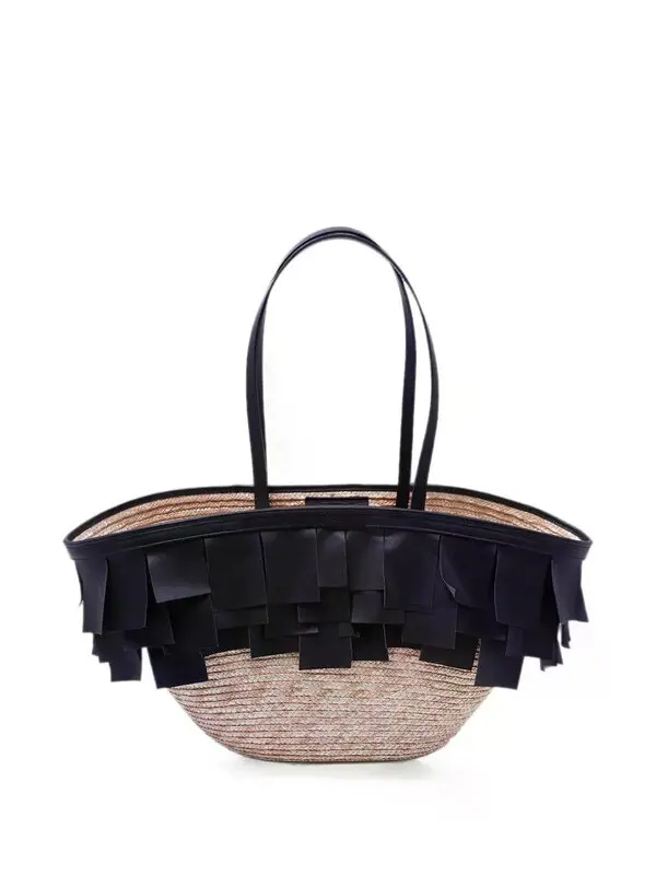 FILIPPO CATARZI Formentera Fringed Tote Bag