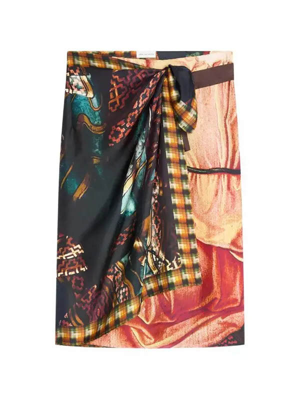 Dries Van Noten Wrap Scarf-skirt