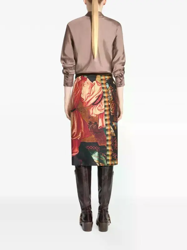 Dries Van Noten Wrap Scarf-skirt