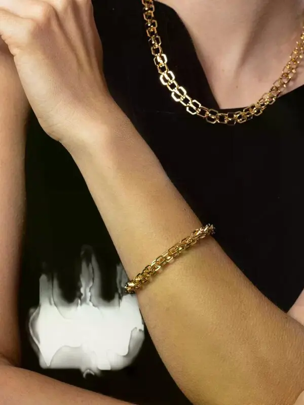 CADAR B Home Narrow Link Bracelet