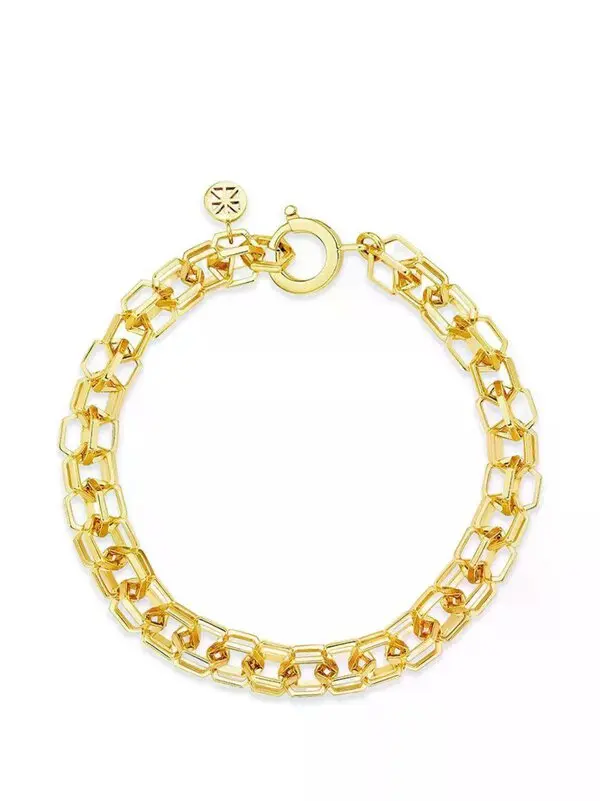 CADAR 18k Yellow Narrow Link Bracelet - Gold