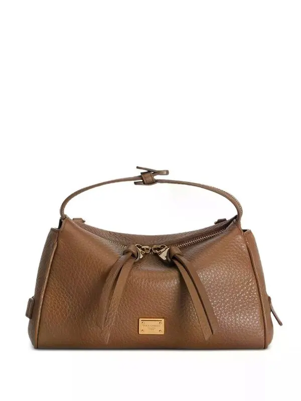 Dolce & Gabbana Vittoria Calfskin Crossbody Bag - Brown