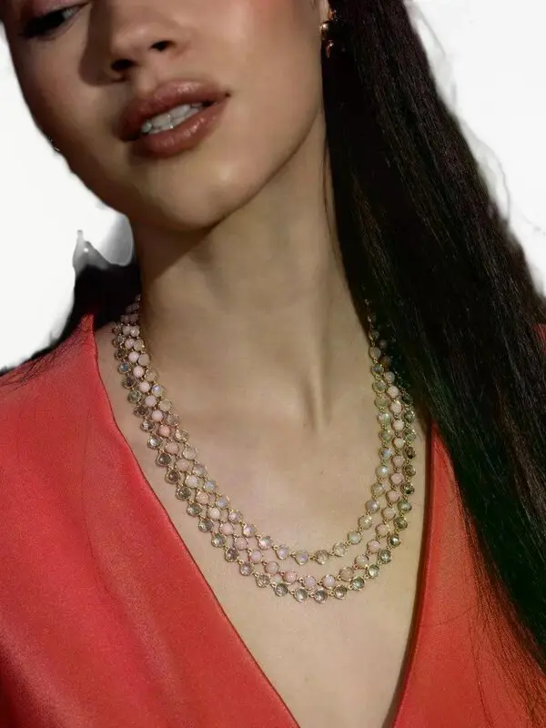 Irene Neuwirth Small Classic Link -opal Necklace