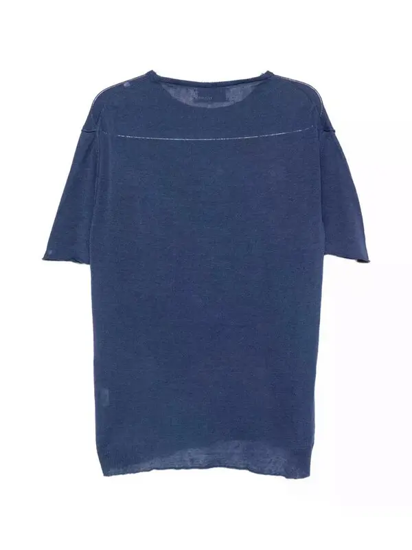 COSTUMEIN Fine-knit Drop-shoulder T-shirt