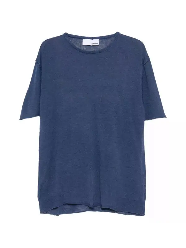 COSTUMEIN Fine-knit Drop-shoulder T-shirt
