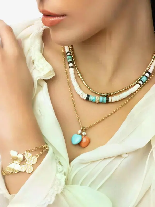 Sidney Garber Hourglass Necklace