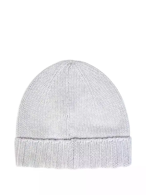 D4.0 Ribbed-knit Beanie Hat
