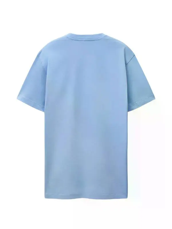 Versace Embroidered Cotton-jersey Slim T-shirt