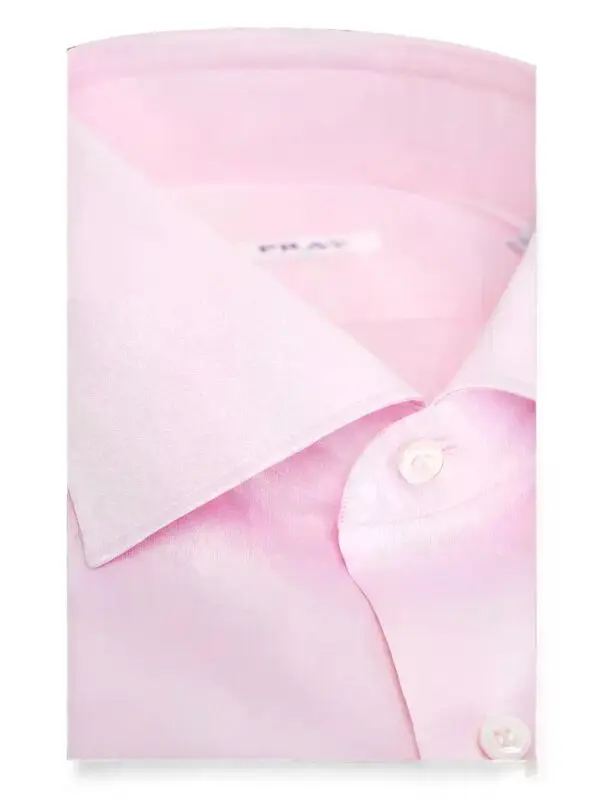 FRAY Riva Spread-collar Cotton Shirt