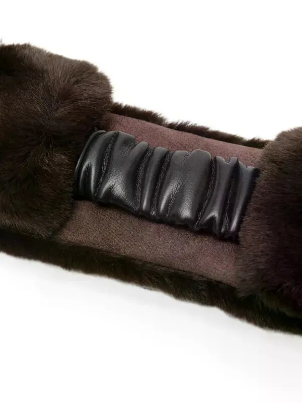 Apparis Faux-fur Elasticated Headband