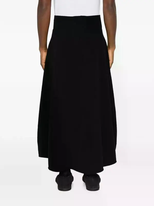 Extreme Cashmere Grace Short Knitted Maxi Skirt