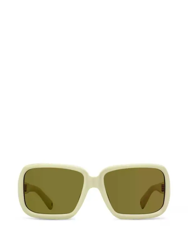 Jacquemus Cabana Square-frame Sunglasses - Neutrals