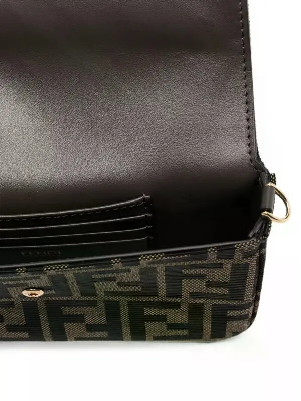Fendi Baguette Ff-motif Clutch Bag