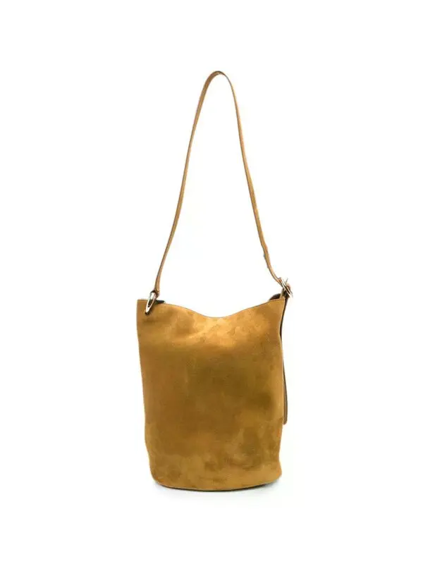 JOSEPH Fold Suede Bucket Bag