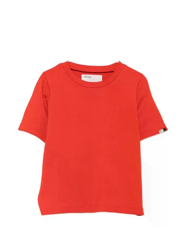 Extreme Cashmere Tina Cropped Short-sleeve T-shirt - Red