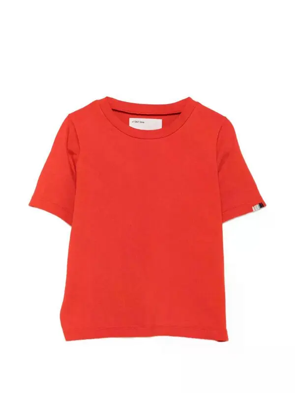 Extreme Cashmere Tina Cropped Short-sleeve T-shirt - Red